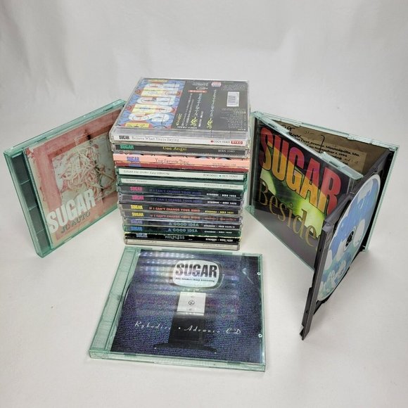 Sugar | Media | Sugar Lot Of 8 Cds Rare Besides2disc Fuel Advance Promo ...